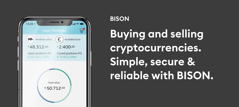 BISON – de crypto trading smartphone app van Börse Stuttgart! | Beste Bank